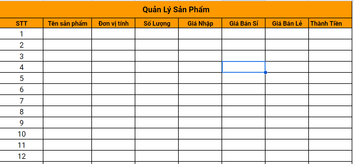 7+ Mẫu File Excel quản lý bán hàng giúp tiết kiệm 50% thời gian